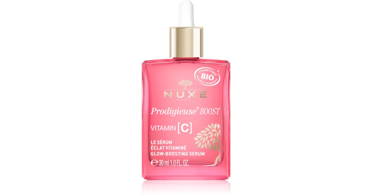 Nuxe Prodigieuse Boost Glow-Boosting Serum facial serum with vitamin C ...