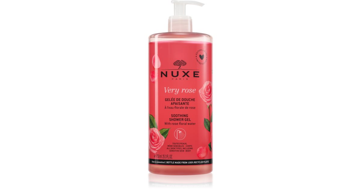 Nuxe Very Rose shower gel with rose fragrance | notino.co.uk
