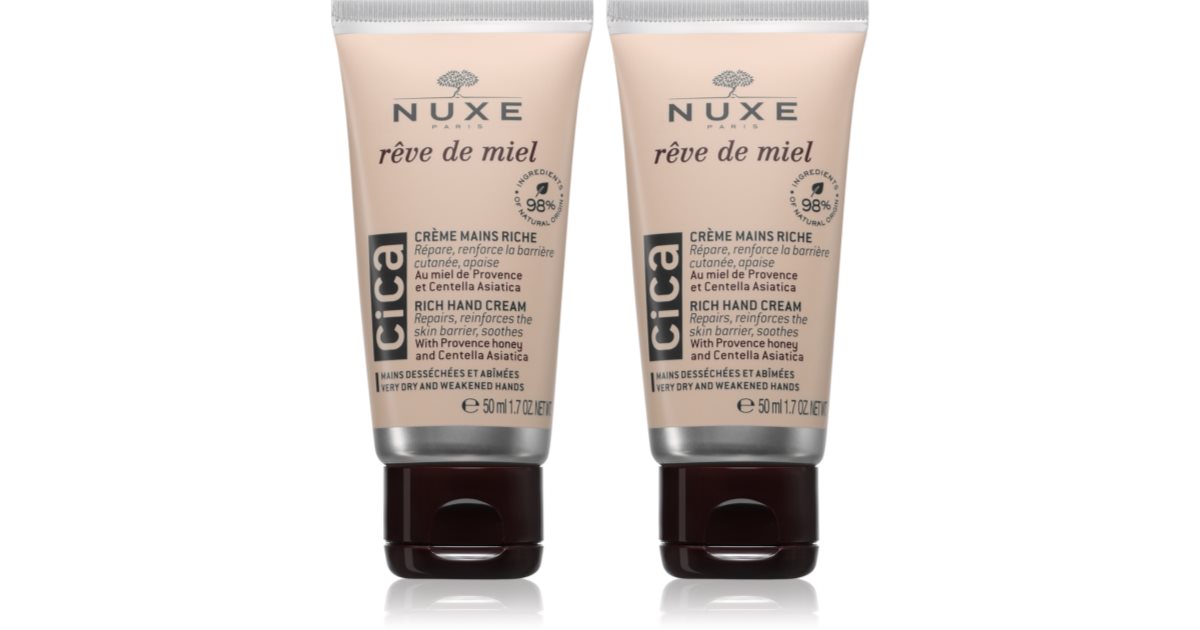 Nuxe Rêve de Miel Cica Rich Hand Cream intensive hand cream | notino.co.uk