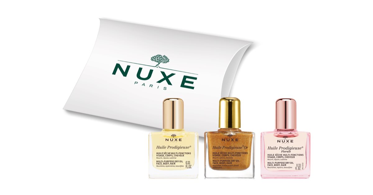 Nuxe Huile Prodigieuse Set set with oil for face and body | notino.co.uk