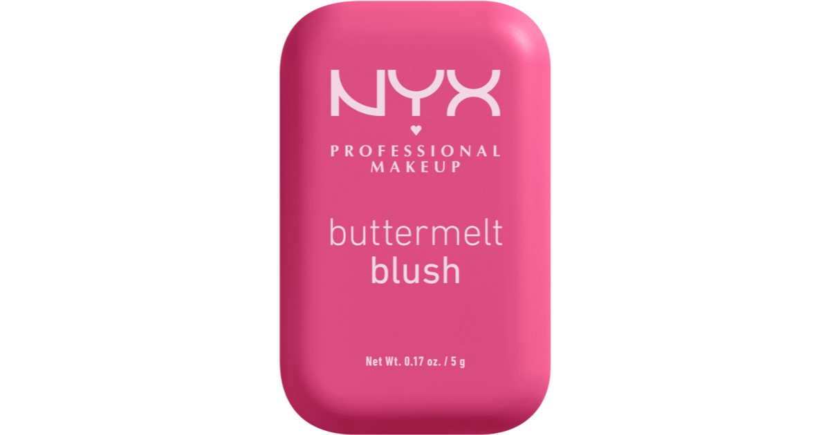 NYX Professional Makeup Buttermelt Blush pudrová tvářenka | notino.cz