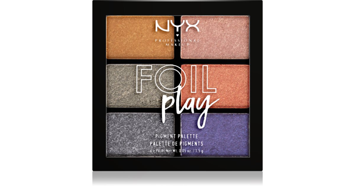 NYX Professional Makeup Foil Play Eyeshadow Palette | notino.ie