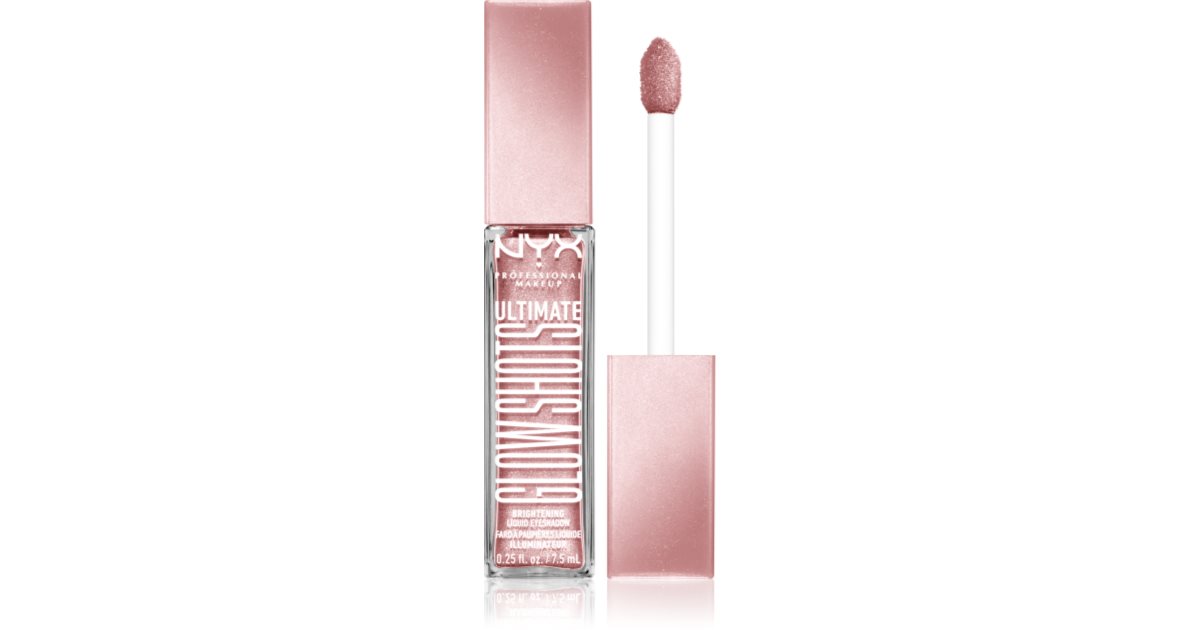 NYX Professional Makeup Ultimate Glow Shots liquid glitter eyeshadow ...
