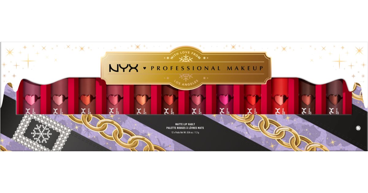 NYX Professional Makeup Limited Edition Xmass Mrs Claus Oh Deer Matte ...