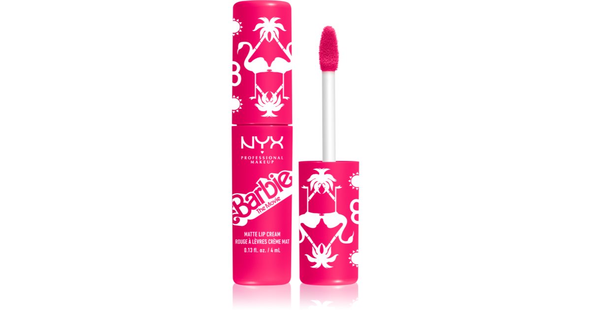 NYX Professional Makeup Barbie Smooth Whip Matte Lip Cream barra labial ...