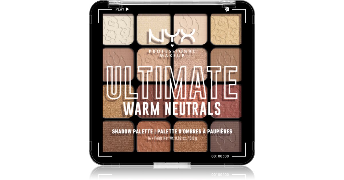 NYX Professional Makeup Ultimate Shadow Palette očné tiene | notino.sk