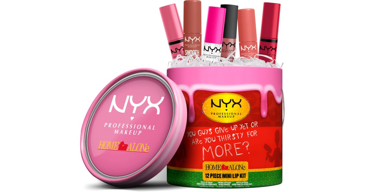 NYX Professional Makeup Home Alone 12 Piece Mini Lip Kit | notino.gr