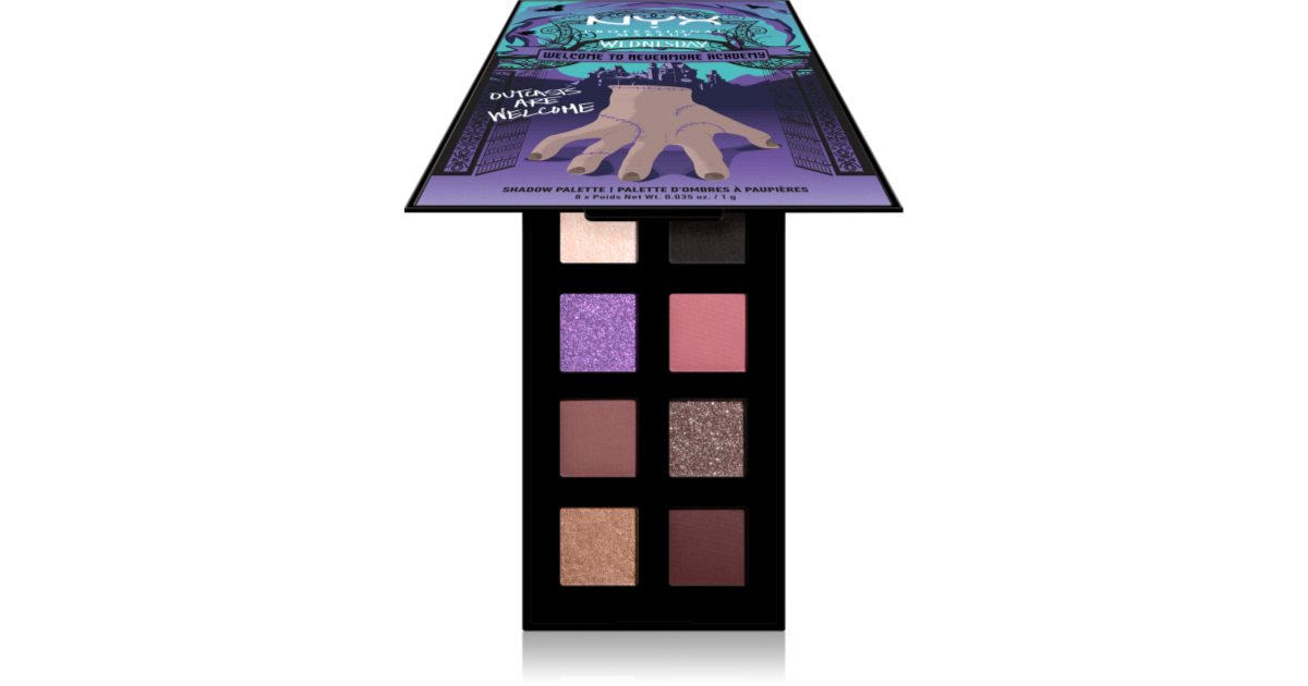 NYX Professional Makeup Wednesday The Nevermore Academy Palette palette ...