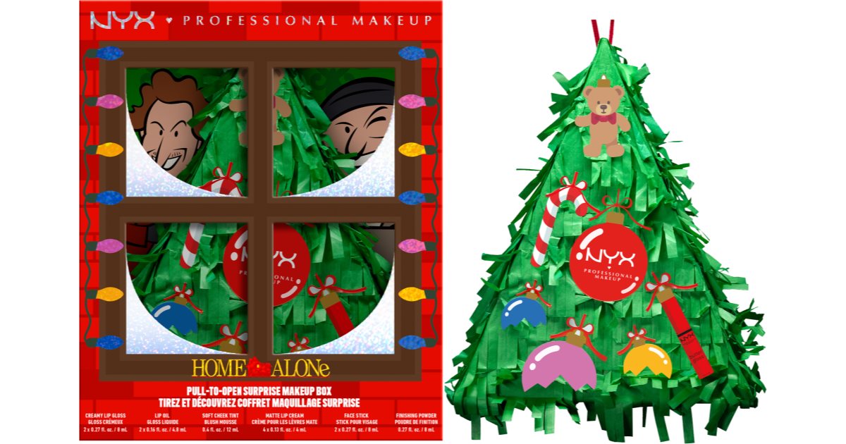 NYX Professional Makeup Home Alone 12 Day lote de regalo para un look ...