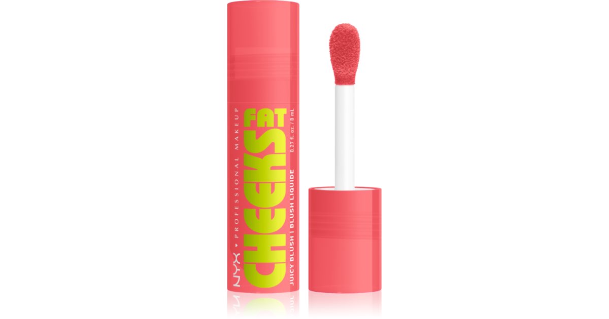 NYX Professional Makeup Fat Cheeks Juicy Blush liquid blusher | notino ...