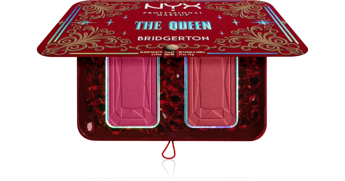 NYX Professional Makeup Bridgerton Royal Blush blusher palette | notino ...