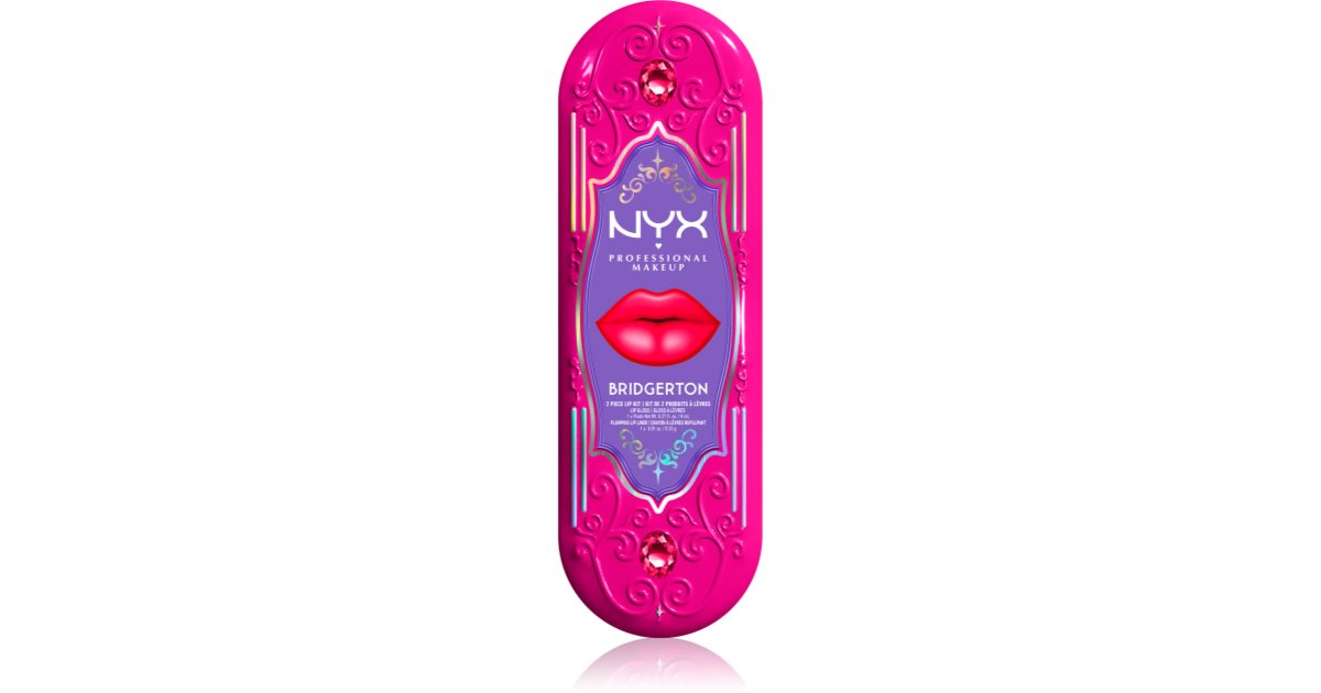 NYX Professional Makeup Bridgerton Royal Treasures Lippenset