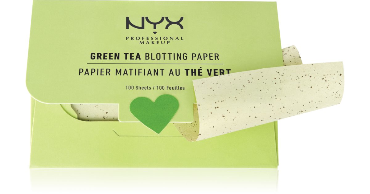 NYX Professional Makeup Blotting Paper salviette opacizzanti al the ...