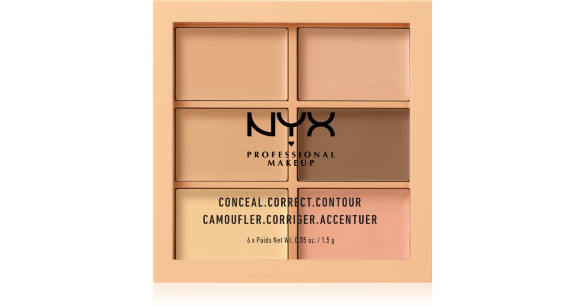 NYX Professional Makeup Conceal. Correct. Contour Concealing and ...