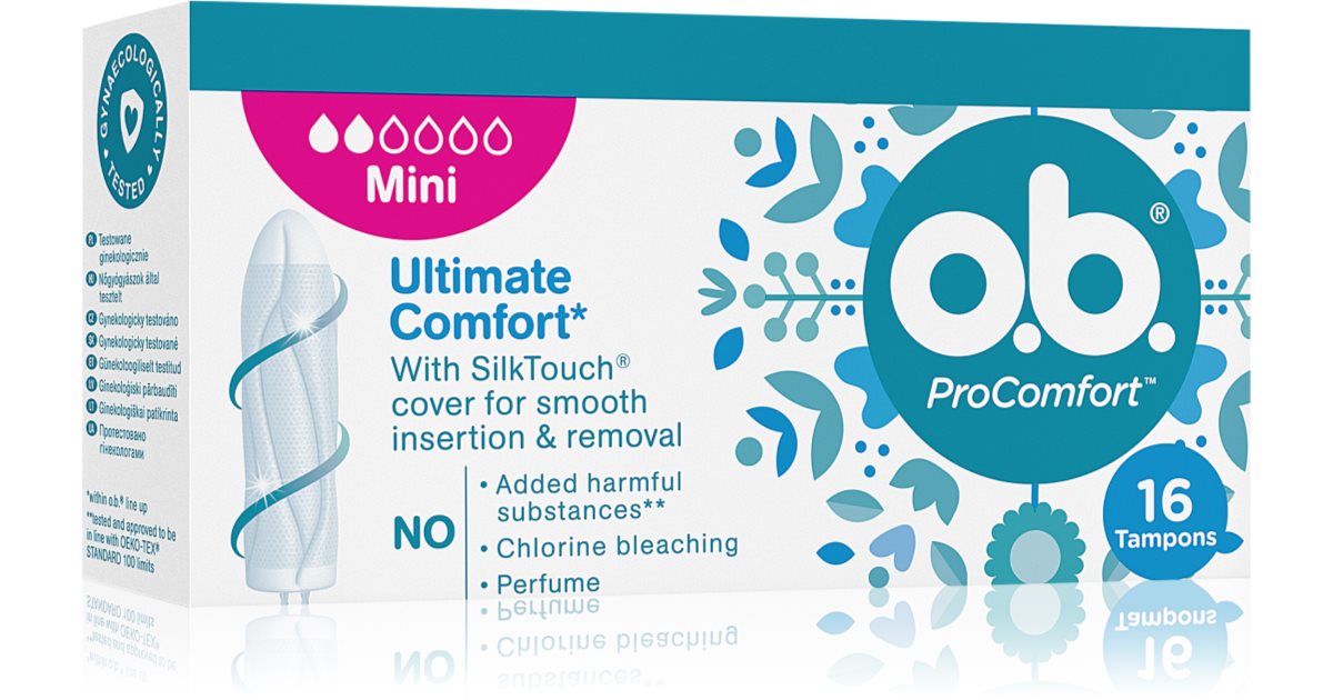 o.b. Pro Comfort Mini Tampons