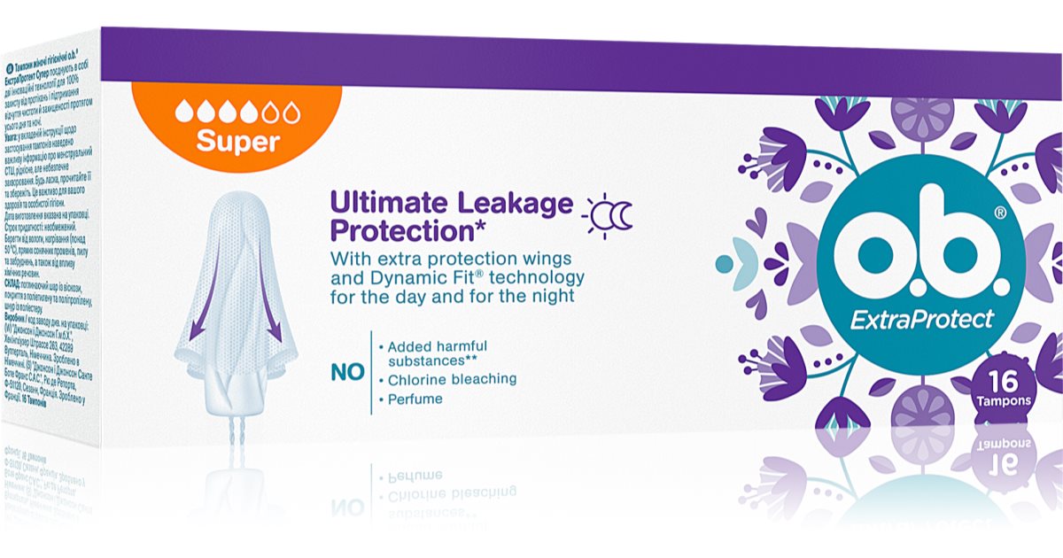 o.b. Extra Protect Super tampons | notino.co.uk