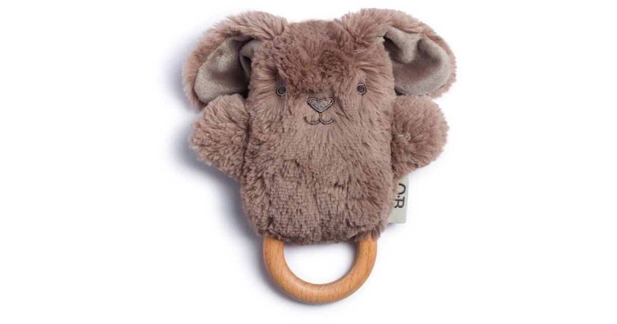 O.B Designs Bunny Soft Rattle Toy stuffed toy with rattle | notino.co.uk
