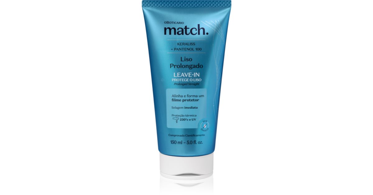 oBoticário Match smoothing leave-in conditioner | notino.co.uk