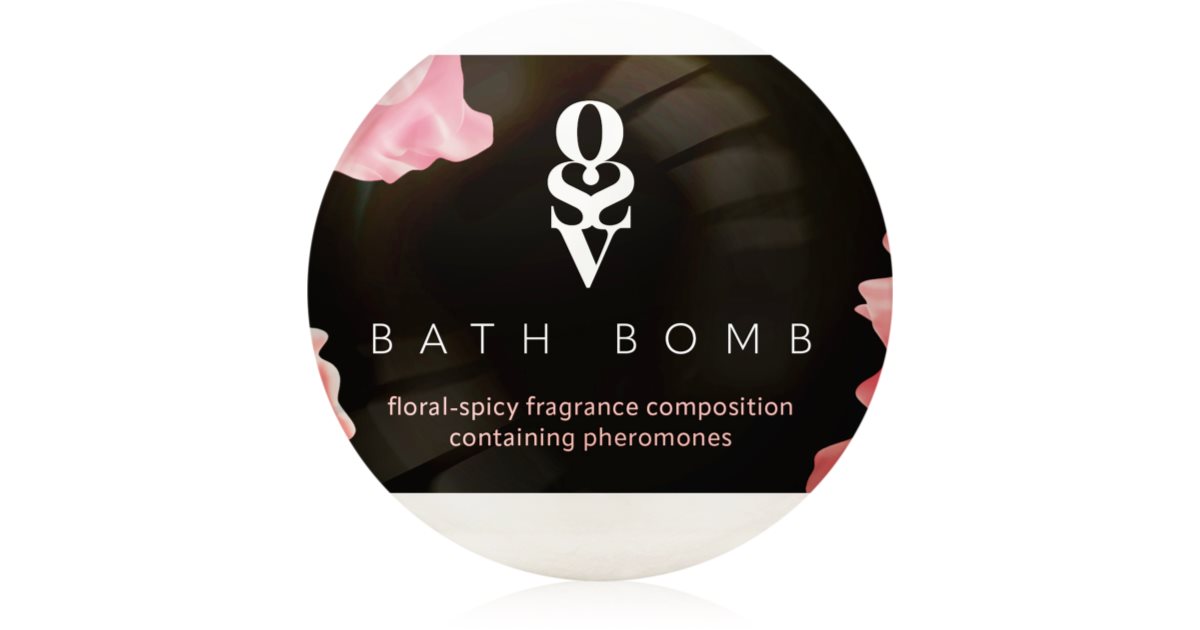 Obsessive Bath Bomb Floral Fruity effervescent bath bomb with ...