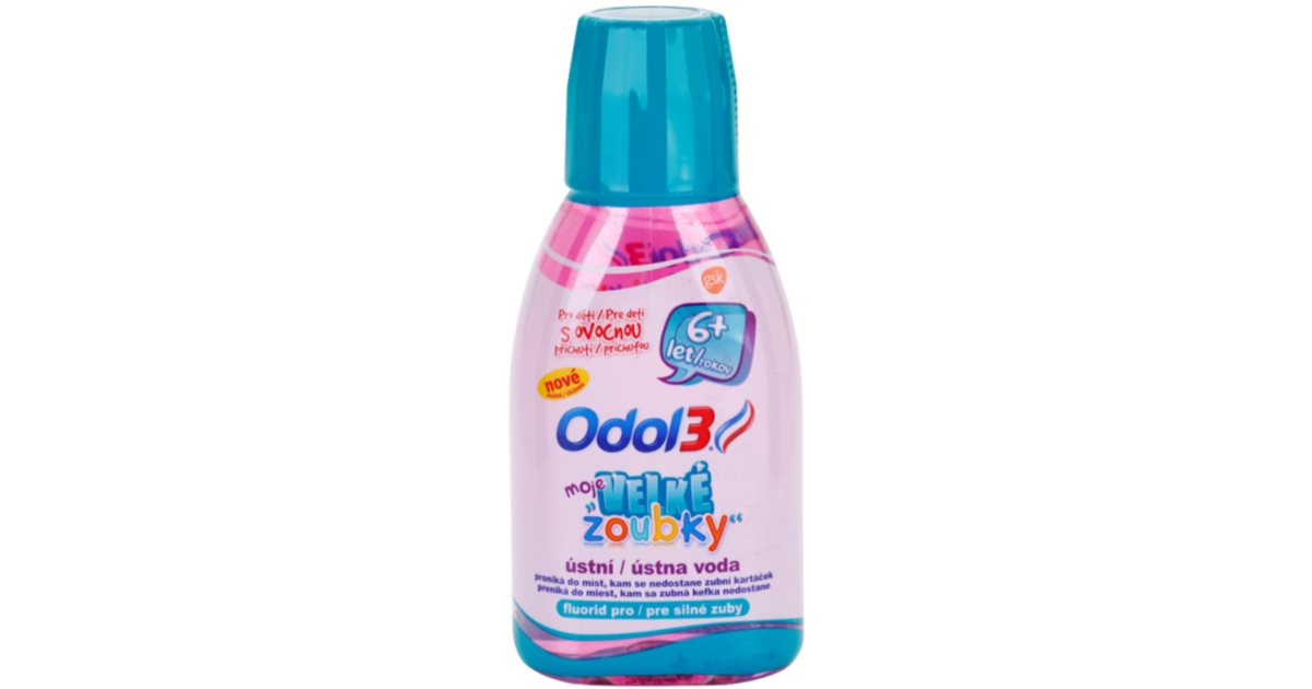 Odol 3 My Big Teeth Mondwater voor Kinderen | notino.nl