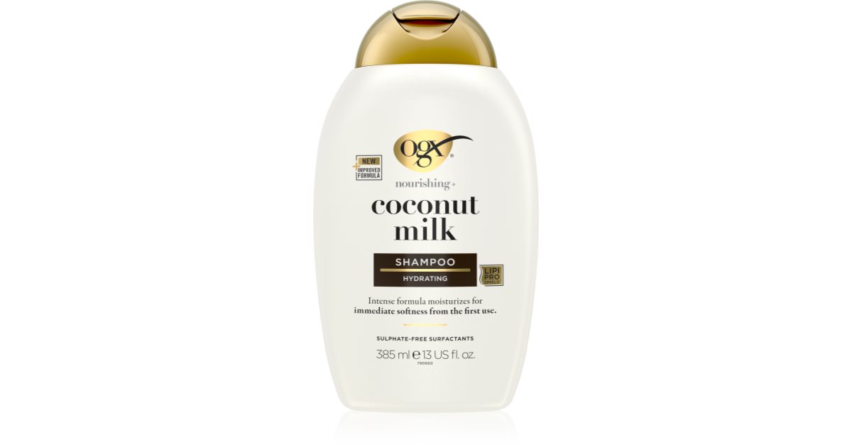 OGX Coconut Milk moisturising shampoo with coconut oil | notino.co.uk