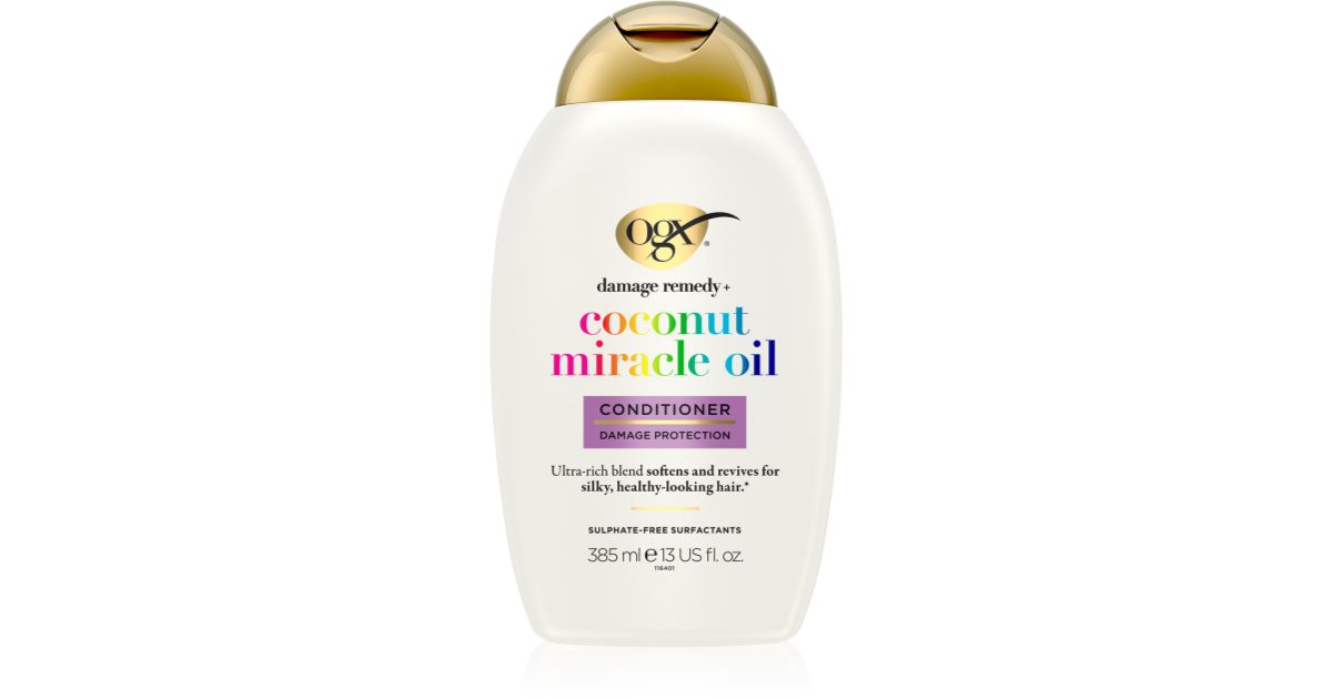 OGX Coconut Miracle Oil strengthening conditioner with coconut oil ...