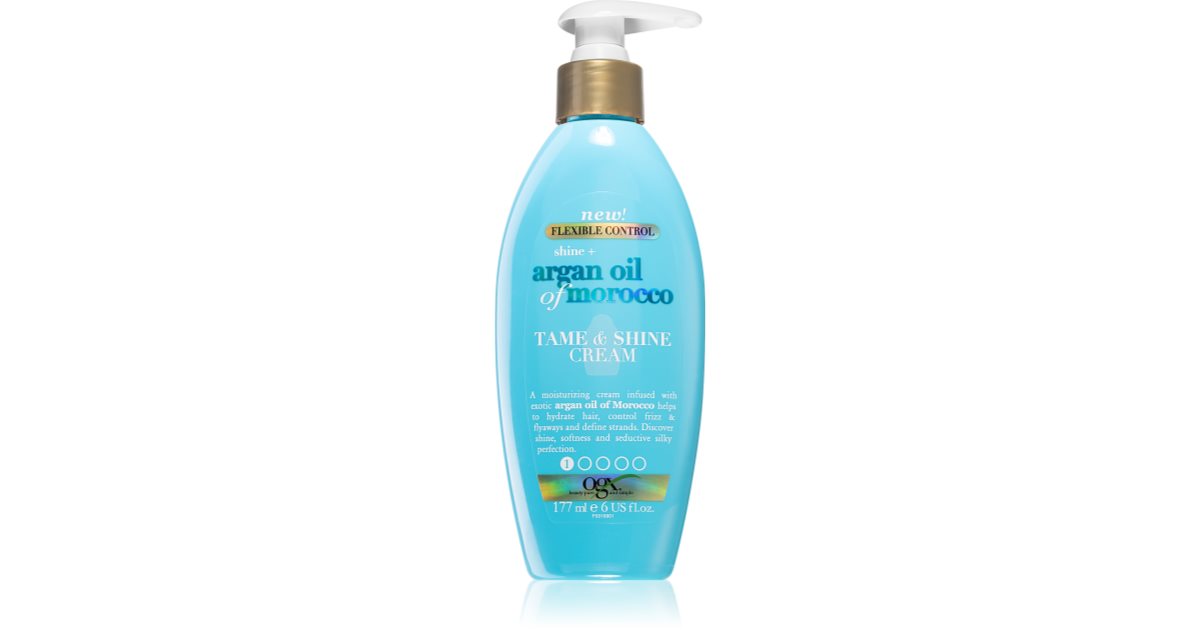 OGX Argan Oil Of Morocco smoothing cream for shiny and soft hair ...