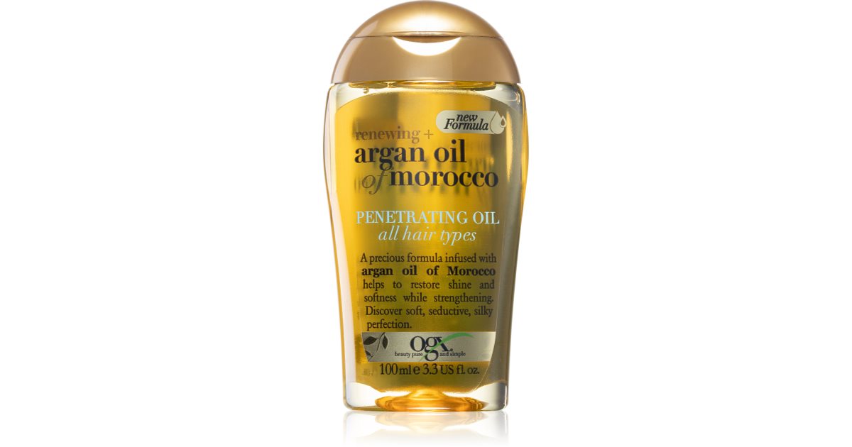 OGX Argan Oil Of Morocco nourishing oil for shiny and soft hair notino