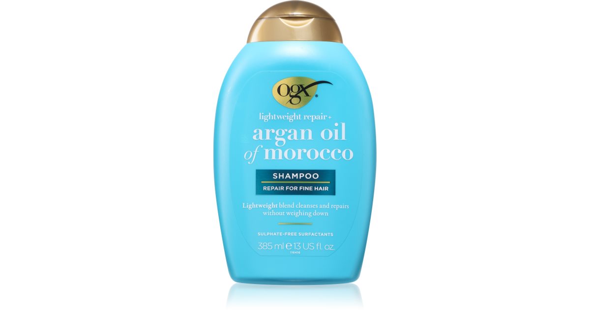 OGX Argan Oil Of Morocco Lightweight Shampoo shampoo for hydration and ...