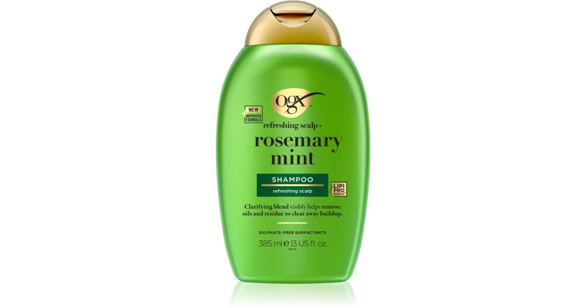 OGX Rosemary Mint purifying shampoo for oily scalp | notino.co.uk