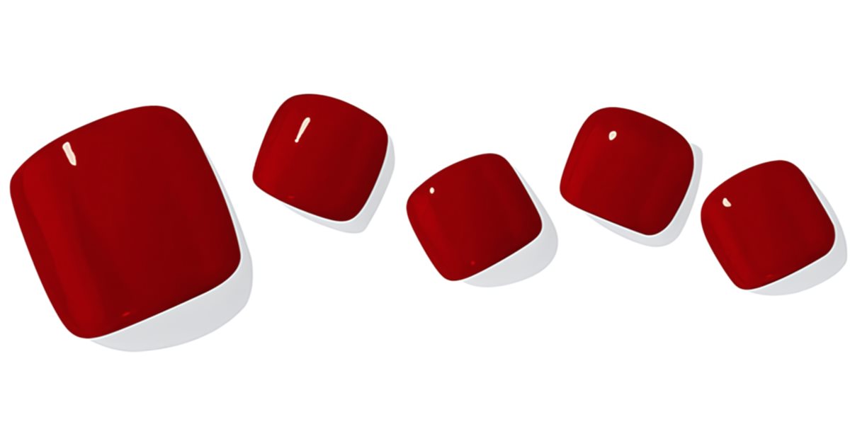 ohora Gel Nail Sticker P Basic Pedicure Nail Stickers for legs | notino.ie