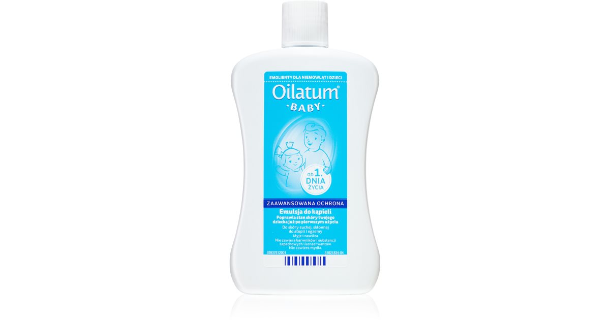 Oilatum Baby Bath Emulsion for dry and atopic skin | notino.ie