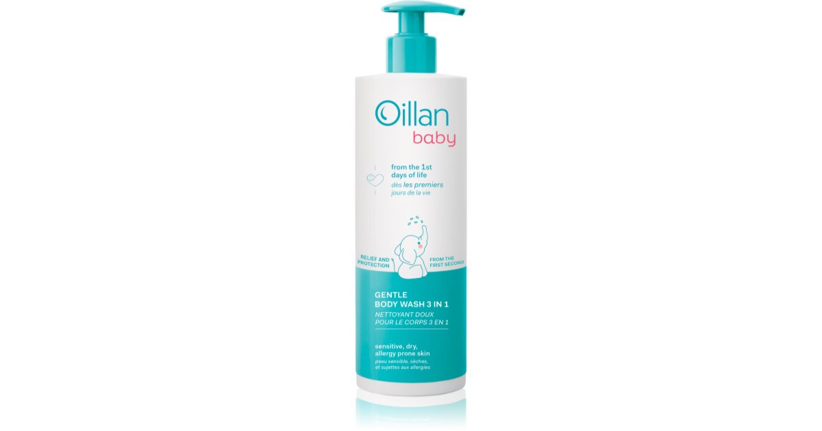 Oillan Baby Gentle Body Wash Baby Washing Gel and Shampoo 3-in-1 ...