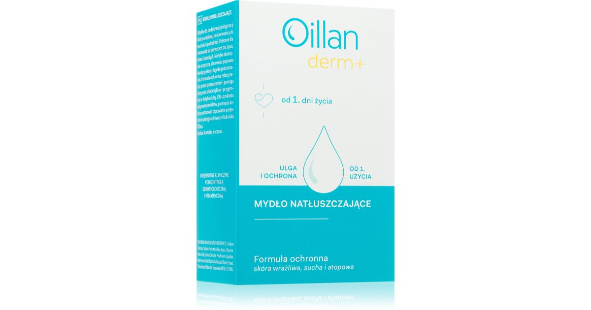Oillan Derm+ Dermo Soap savon extra-doux pour bébé | notino.fr