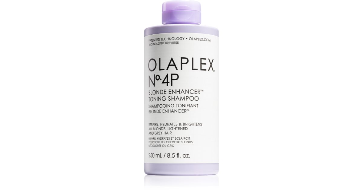Olaplex N°4P Blond Enhancer Toning Shampoo champú violeta matificante ...