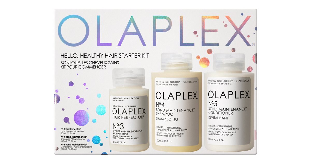 Olaplex Hello, Healthy Hair Starter Kit 3-Phase Revitalising Treatment ...