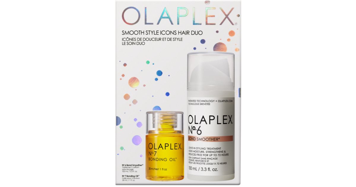 Olaplex Smooth Style Icons Hair Duo Haarstyling-Set für glatte Haare