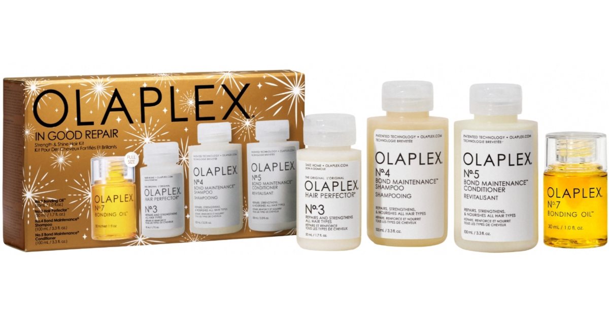 Olaplex In Good Repair Hair Kit подаръчен комплект за увредена коса ...
