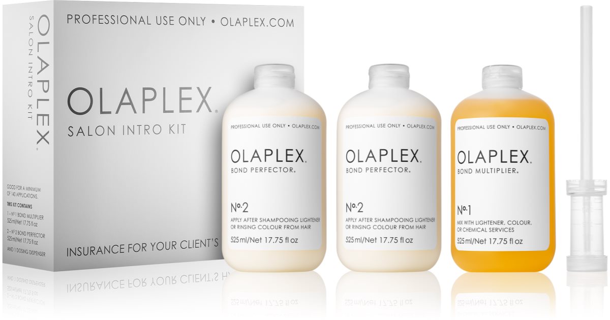 Olaplex Professional Salon Kit set for damaged and colour-treated hair ...