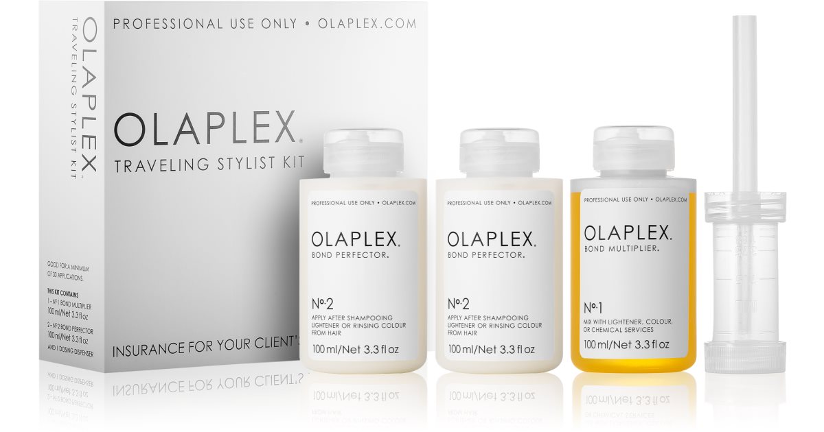 Olaplex Traveling Stylist Kit Travel Set for bleached, coloured and ...
