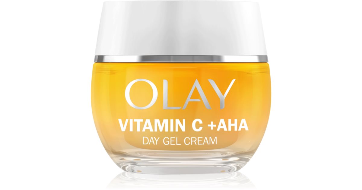 Olay Vitamin C + AHA Day Gel Cream creme gel hidratante para rosto ...