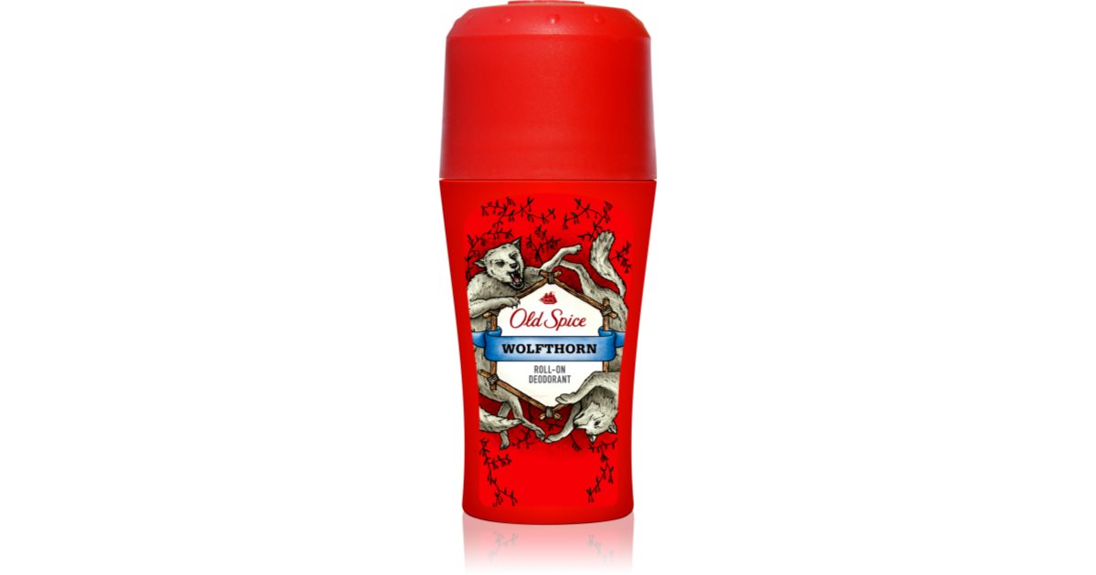 Old Spice Wolfthorn déodorant roll-on pour homme 50 ml déodorant roll ...