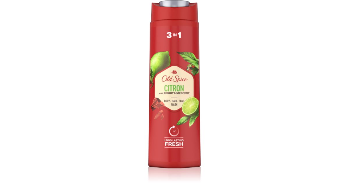 Old Spice Citron gel de douche pour homme | notino.fr