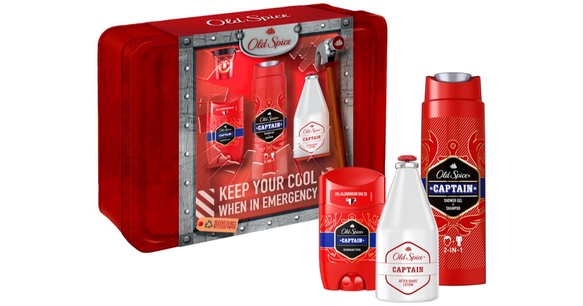Old Spice Captain gift set for men | notino.co.uk
