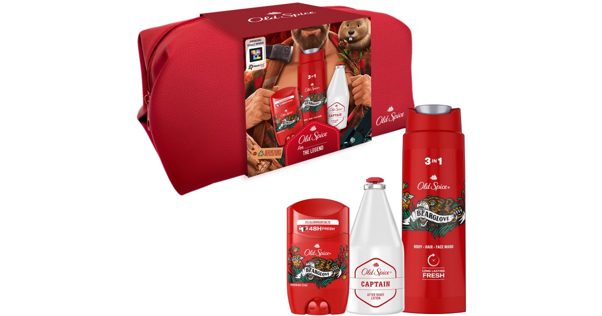 Old Spice Bearglove Lumberjack gift set (for men) | notino.co.uk