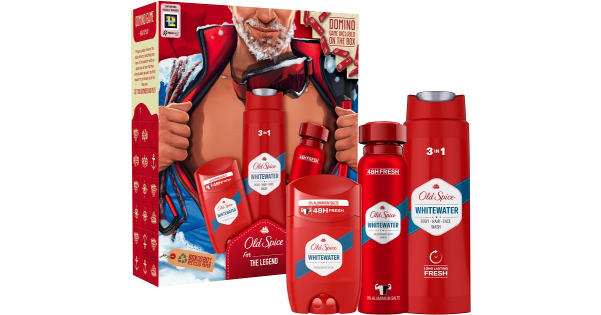 Old Spice Whitewater Alpinist Set dárková sada (pro muže) | notino.cz