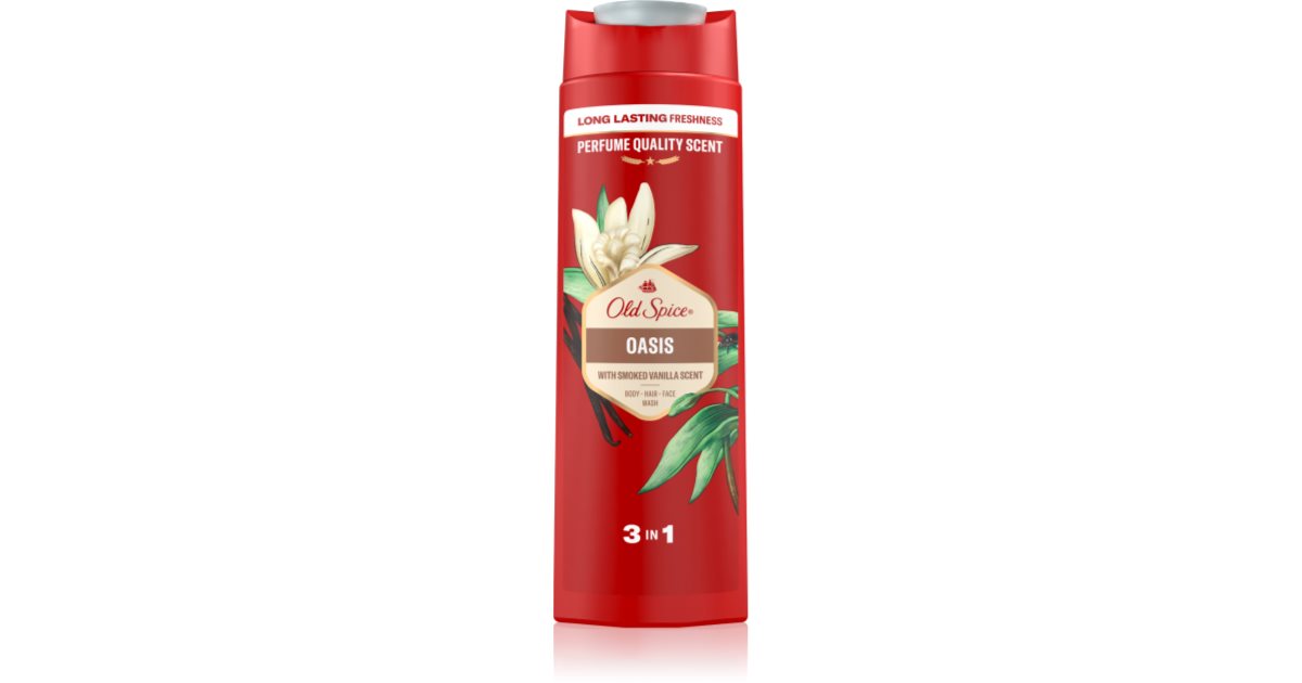 Old Spice Oasis gel de douche pour homme 3 en 1 | notino.fr