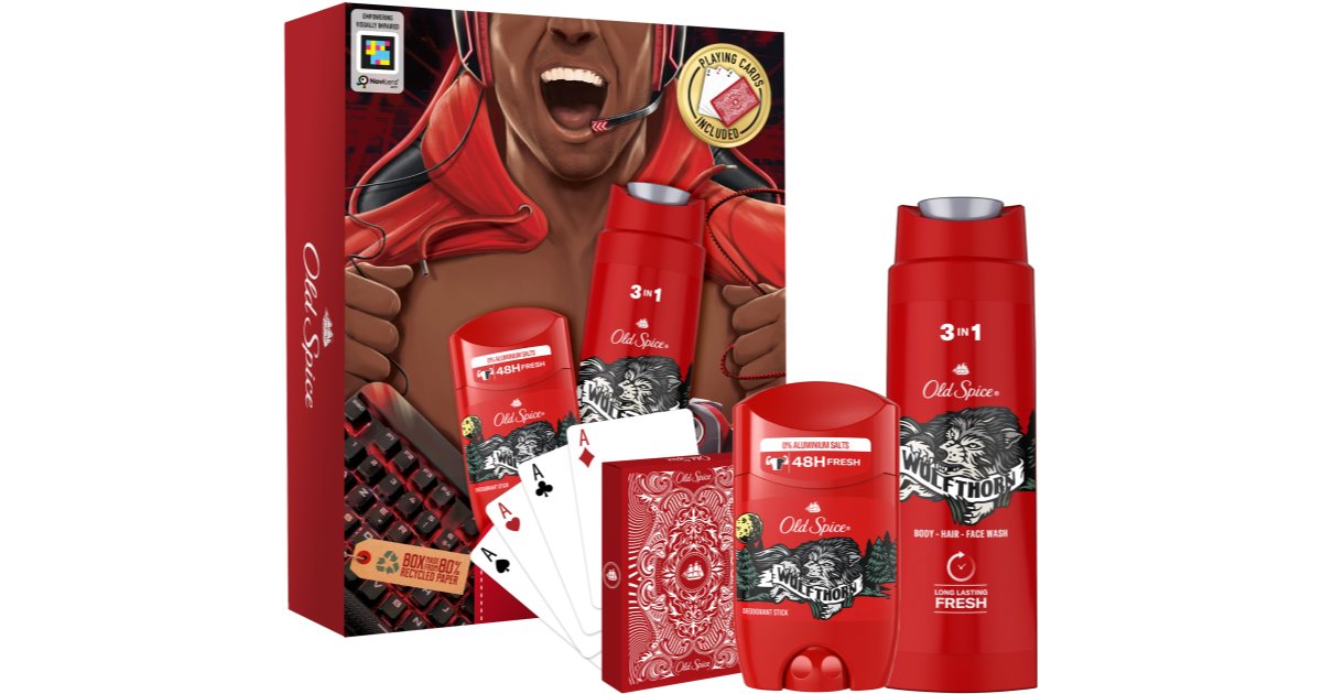 Old Spice For The Legend Gamer gift set(for men) | notino.co.uk