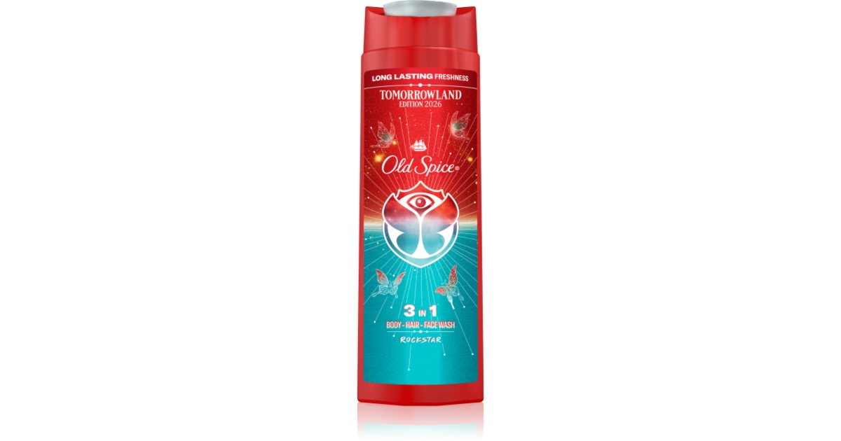 Old Spice RockStar shower gel for men for face, body and hair | notino ...