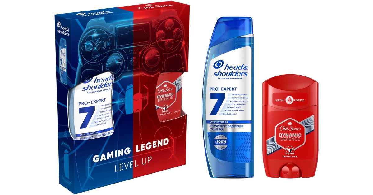 Old Spice Gaming Legend Level Up gift set (for men) | notino.co.uk